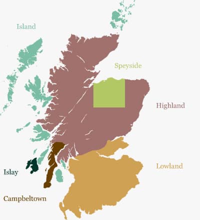 Whisky Flavour Blog: Scotch By Region - Distilleries And Flavours